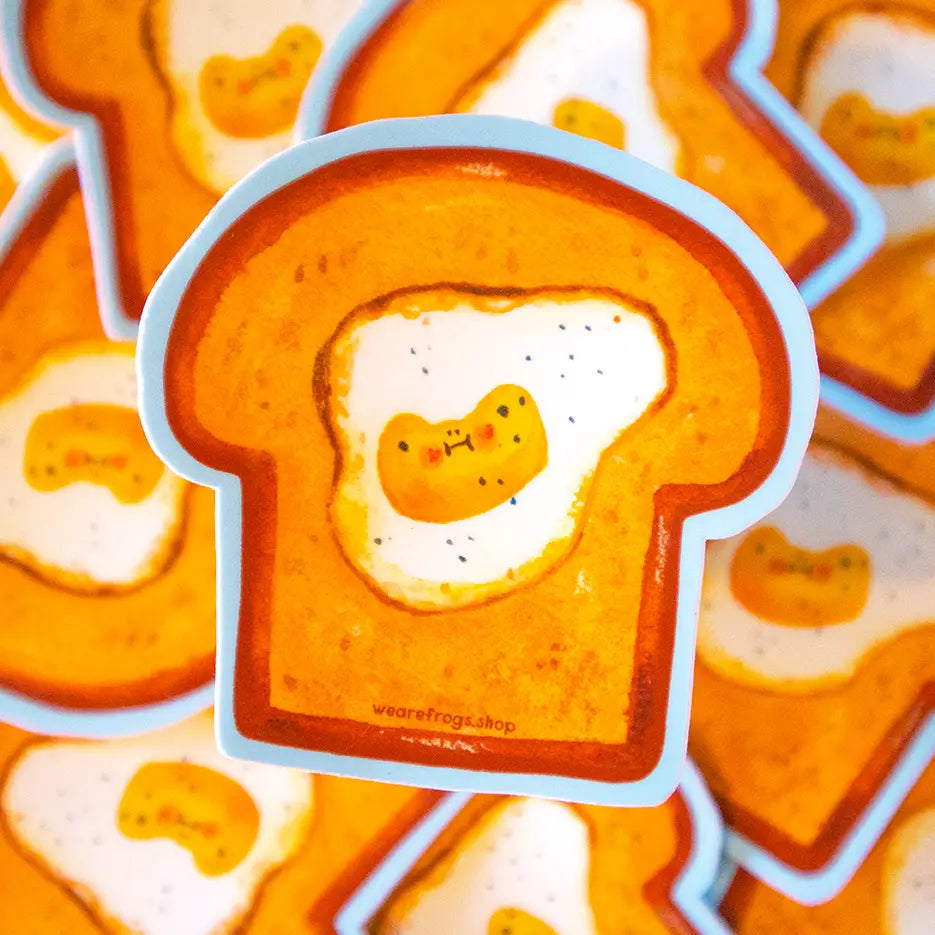Frog Egg Toast Sticker – Gacha Gallery