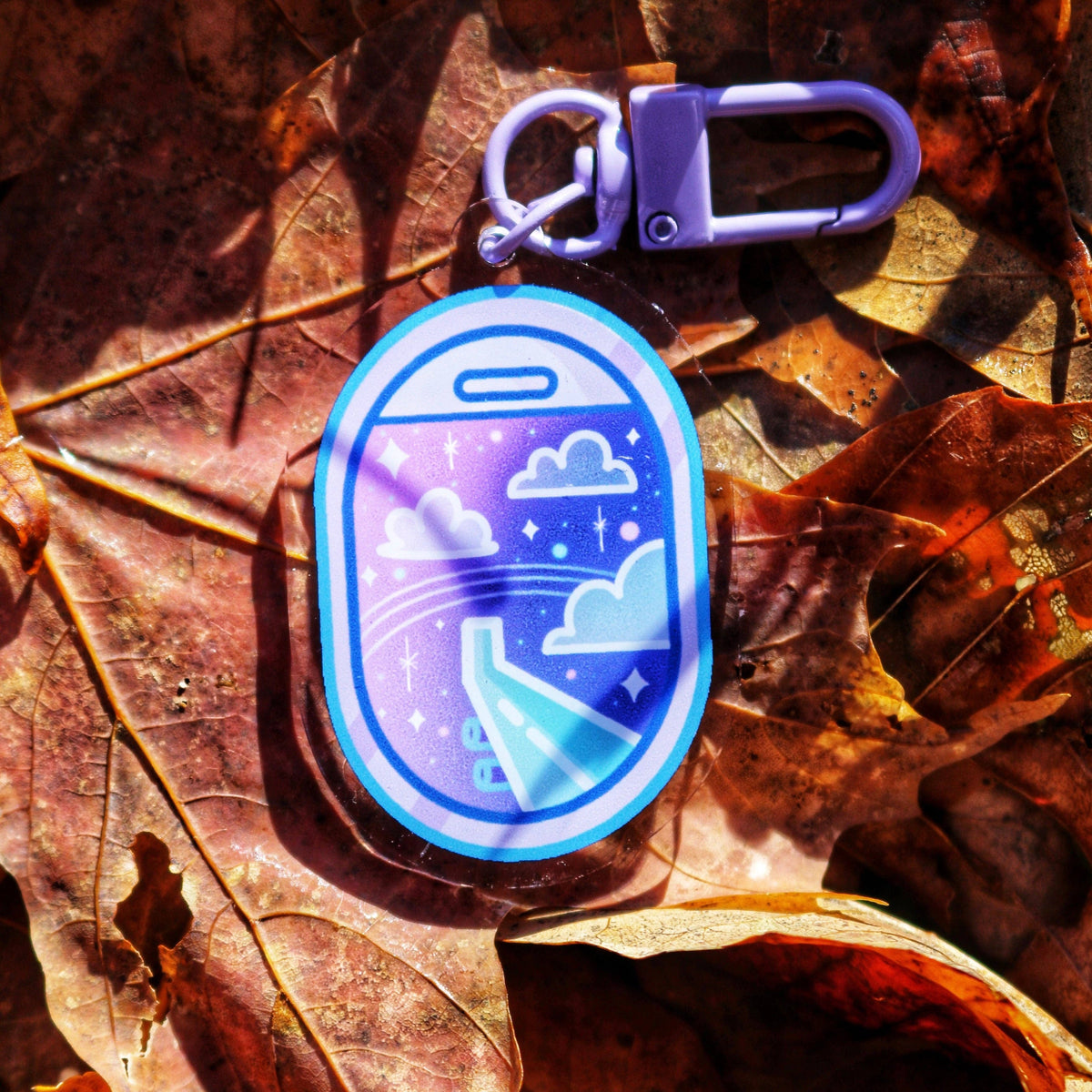 Plane Window Keychain – Gacha Gallery